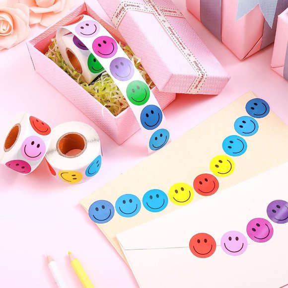 Toys | Happy Smile Face Decal Small Happy Face Decal Mini Motivational ...